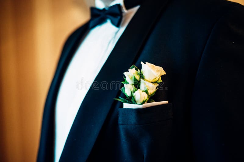 Hands of Wedding Groom Getting Ready Stock Photo - Image of cuff ...