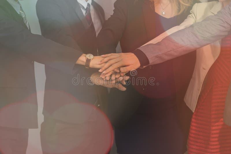 Hands Were a Collaboration Concept Stock Image - Image of exposure ...