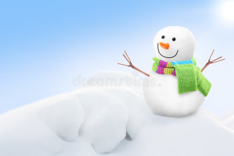 Hands in White Gloves Holding Snowman Stock Photo - Image of smile ...