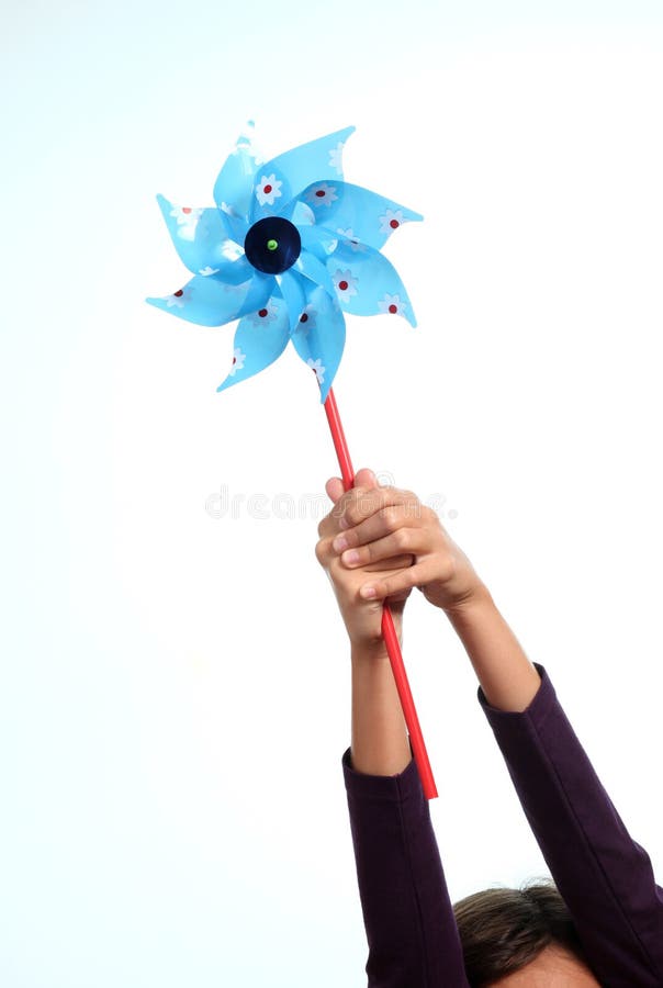 Windmill stock photo. Image of play, clear, pinwheel, rotation - 4663120