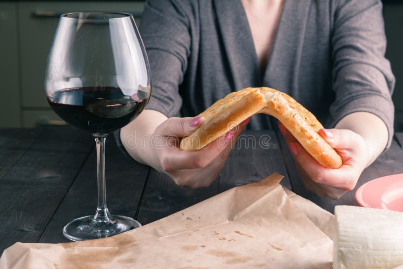 Sharing bread. stock image. Image of goodness, sharing - 21107375