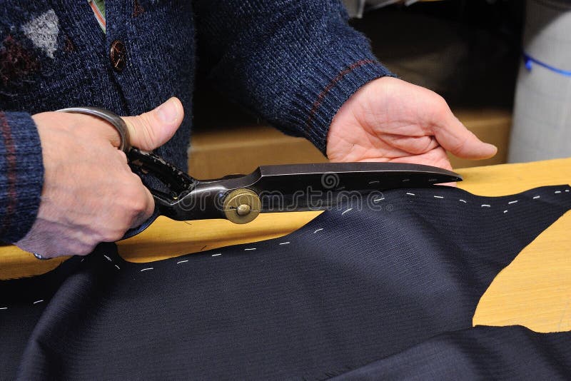Hands at work stock photo. Image of material, tailoring - 39245512