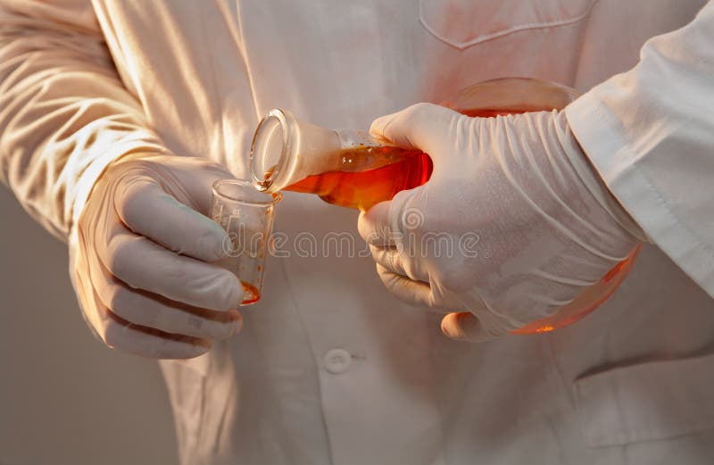 Hands by Work in Laboratory Stock Image - Image of pharmacy, taster ...