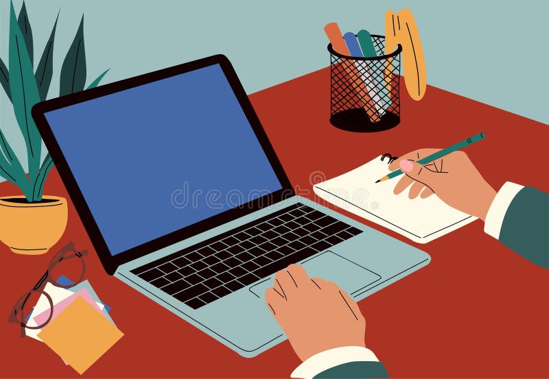 Internet Working Online Stock Illustrations – 75,256 Internet Working ...