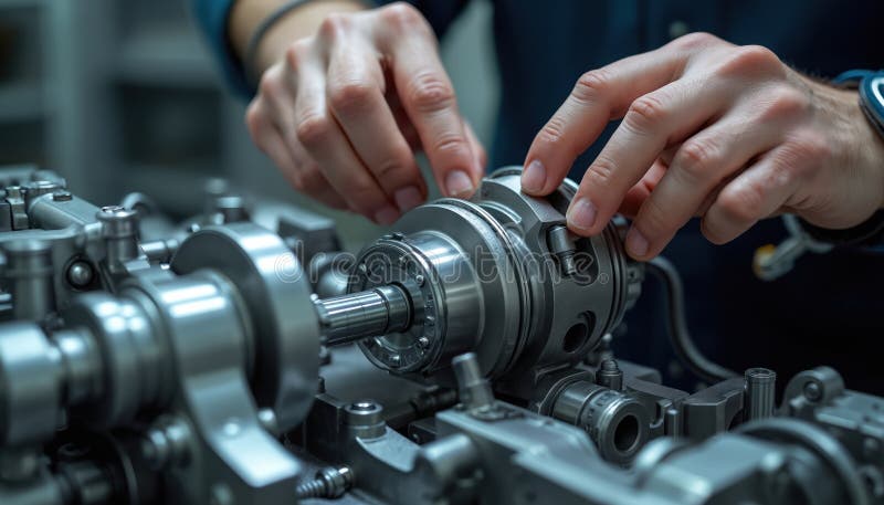 593 Precision Engineering Metal Gear Component Manufacturing Process Stock Photos - Free ...