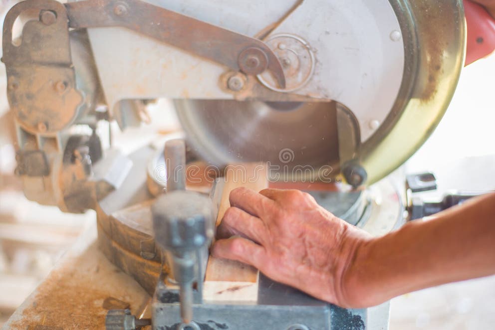 Hands that are Working with Dangerous Machines Stock Photo - Image of ...