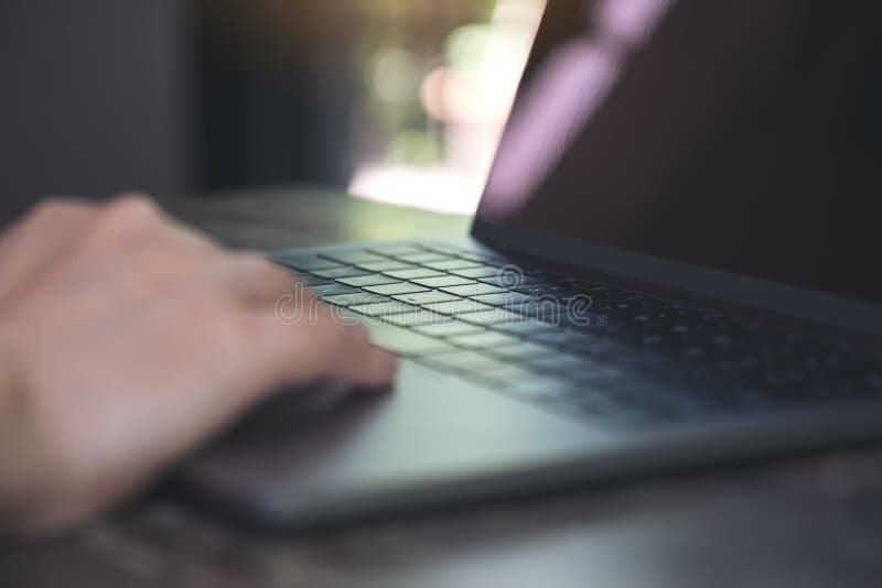 Keyboard with blur stock photo. Image of laptop, computer - 676706