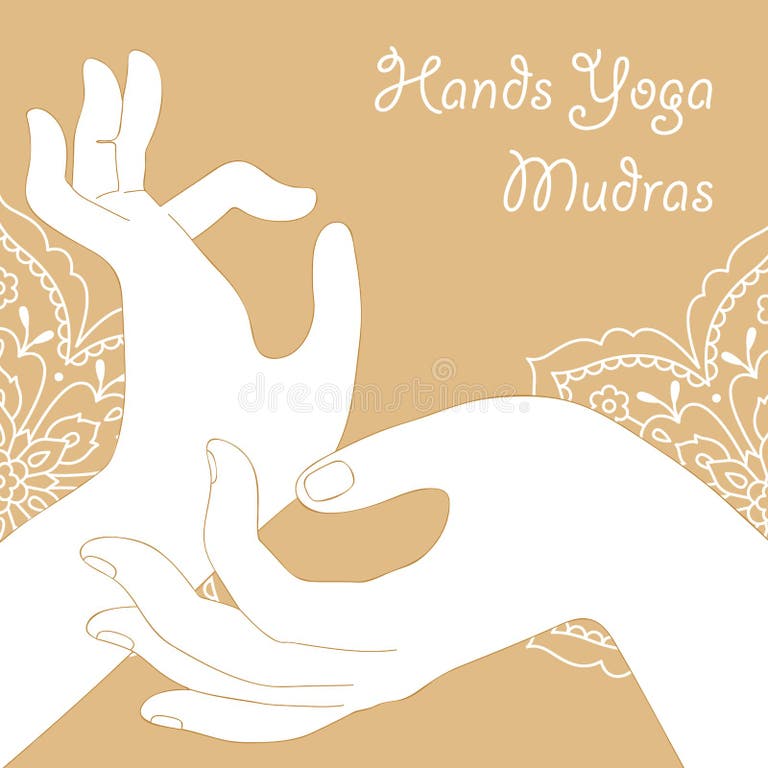 Hand Mudras Stock Illustrations – 124 Hand Mudras Stock Illustrations ...
