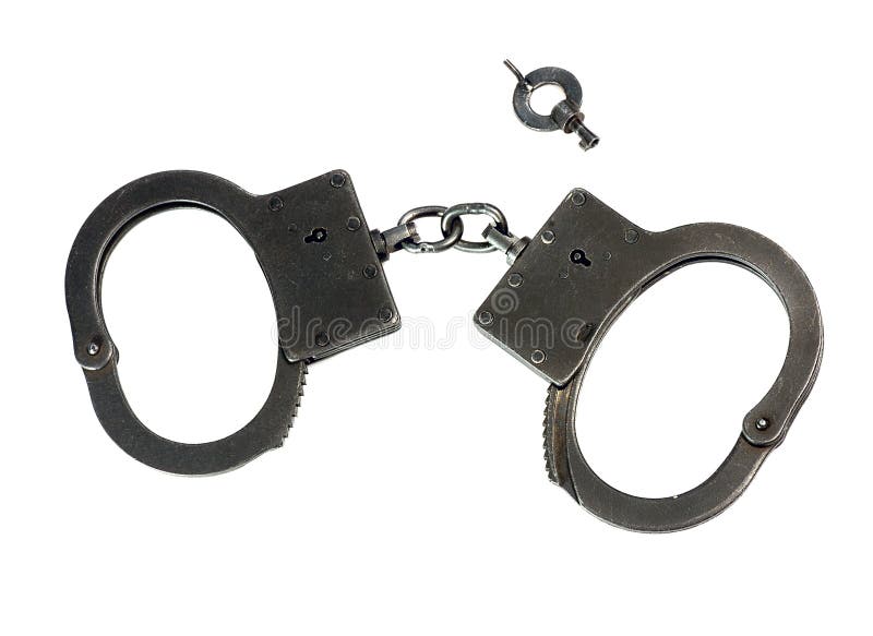 Handschellen stockbild. Bild von beschaffenheit, freiheit - 47203653