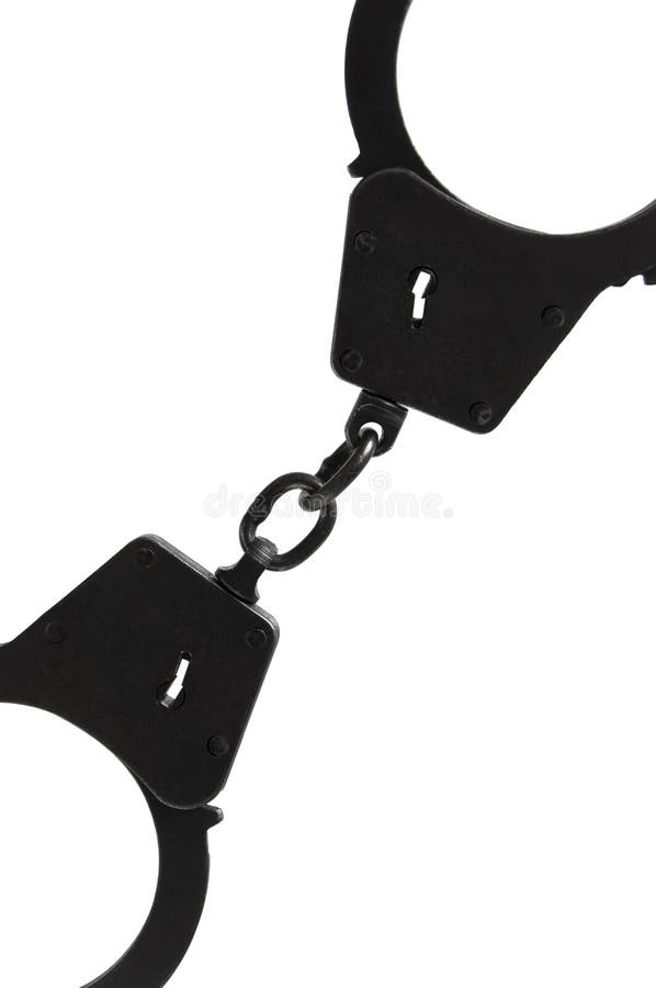 Handschellen stockfoto. Bild von detektiv, metalle, verriegelung - 22407890