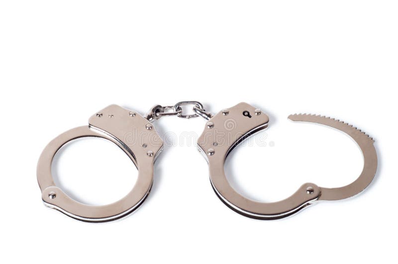 Handschellen stockfoto. Bild von offizier, kriminell - 39973364