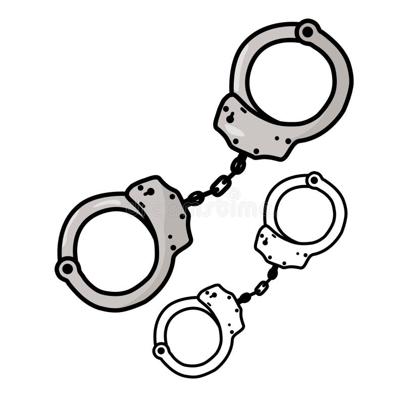 Handschellen Stock Illustrationen, Vektors, & Klipart – (8,879 Stock ...