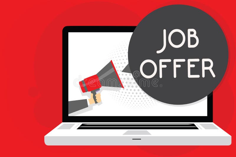 Handschriftstext, Der Job Offer Schreibt Konzept, Das a-peron Oder ... Handschriftstext, Der Job Offer Schreibt Konzept, Das a-peron Oder ...