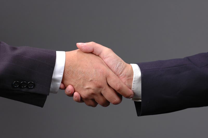 Handshake Of Two Conflict People Stock Photo - Image of give, conflict ...