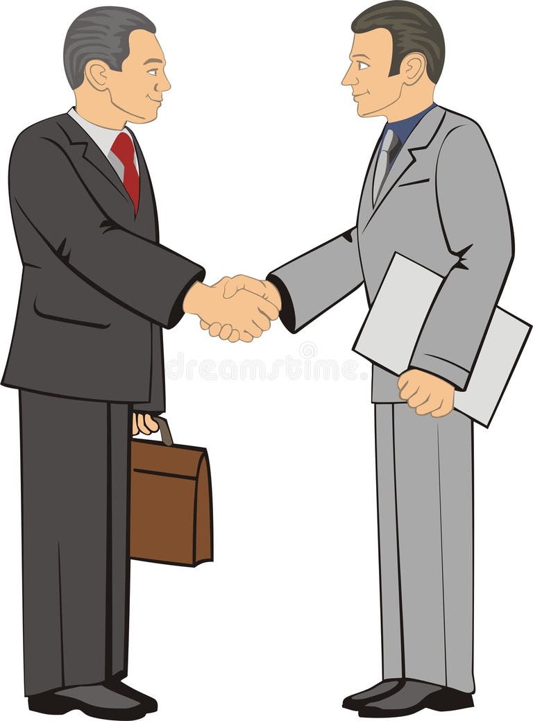 Workers Handshake Stock Illustrations – 1,554 Workers Handshake Stock ...