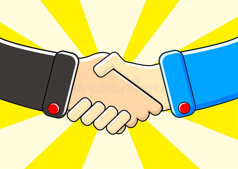 Yellow Handshake Stock Illustrations – 2,018 Yellow Handshake Stock ...