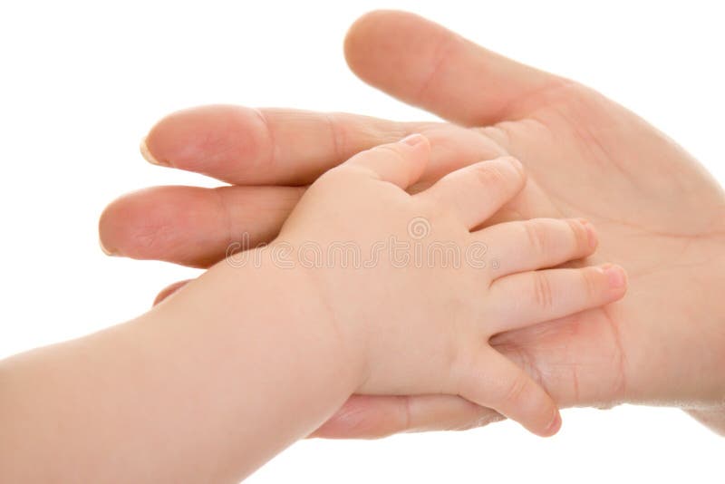 Handshake. stock image. Image of assistance, care, baby - 16397225