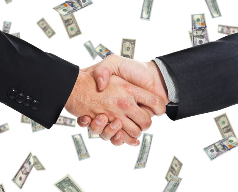 Handshake stock image. Image of finance, cooperation - 22306879