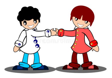Handshake Cartoon Stock Illustrations – 20,808 Handshake Cartoon Stock ...
