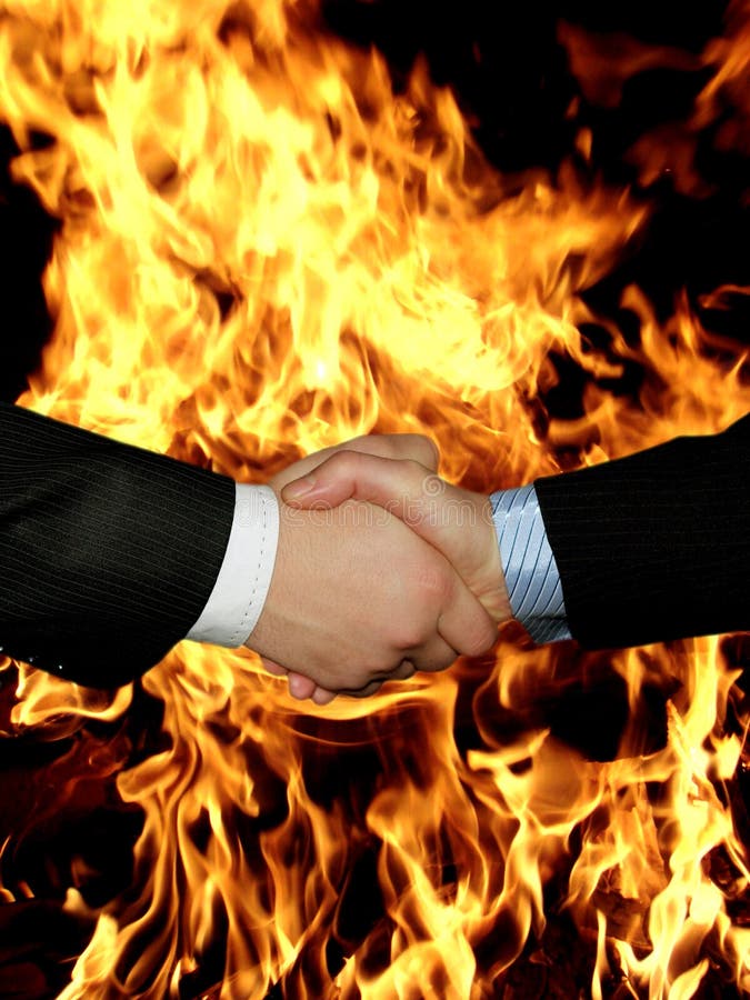 Handshake stock image. Image of final, extinguisher, abstract - 3773021