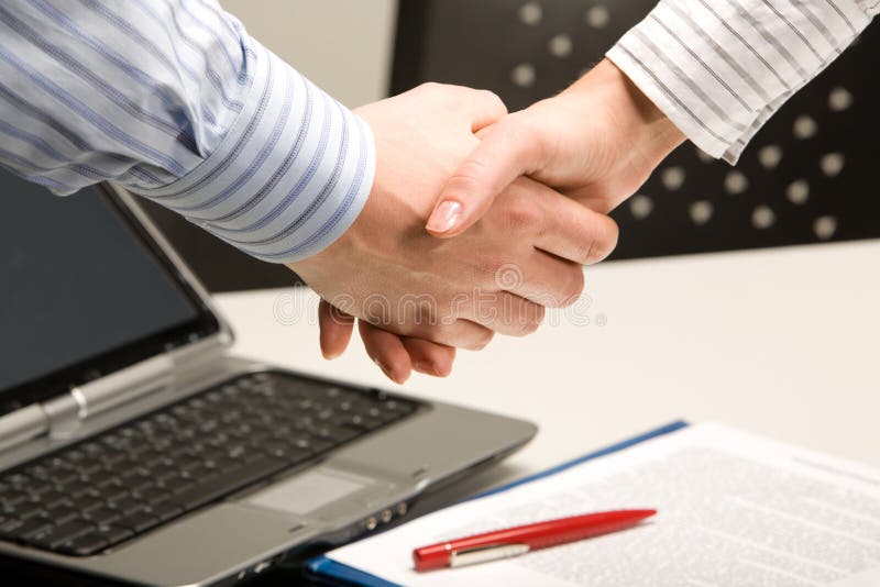 Great handshake stock photo. Image of cooperation, office - 2025592