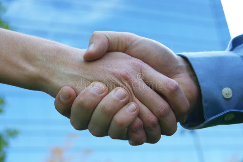 Business welcome handshake stock image. Image of smile - 4190121
