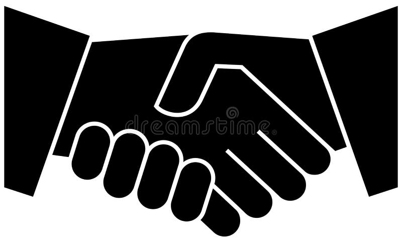 Handshake Vector Illustration Stock Vector - Illustration of handshake ...