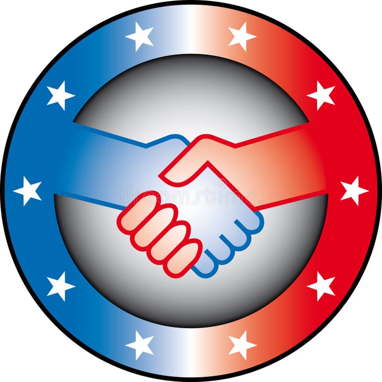 Handshake Red Blue Stock Illustrations – 1,605 Handshake Red Blue Stock ...