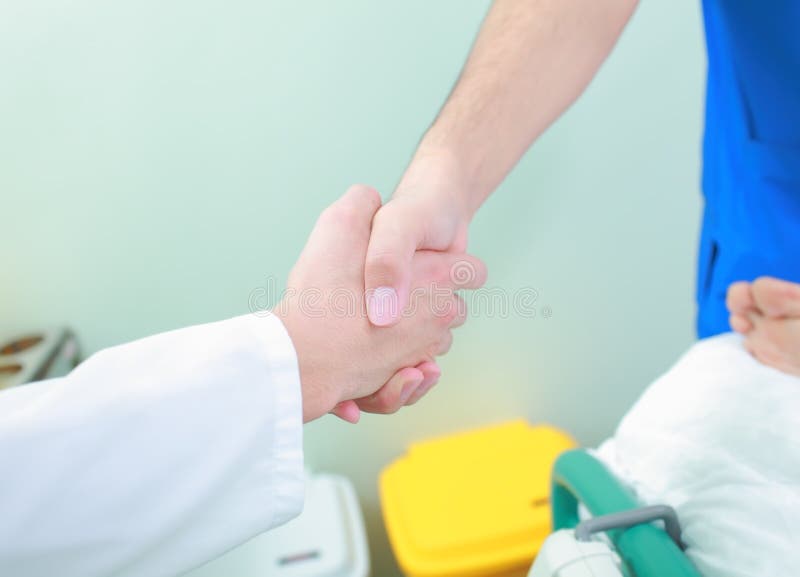 Handshake As a Sign of Cooperation Stock Image - Image of equipment ...