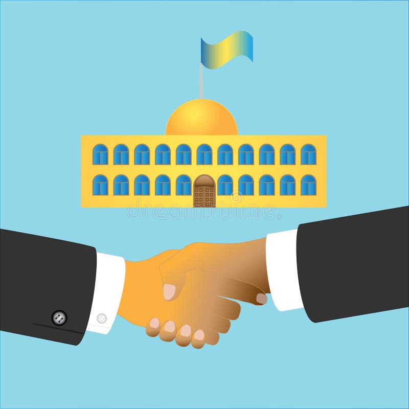 Handshake stock vector. Illustration of hands, friendship - 56863949