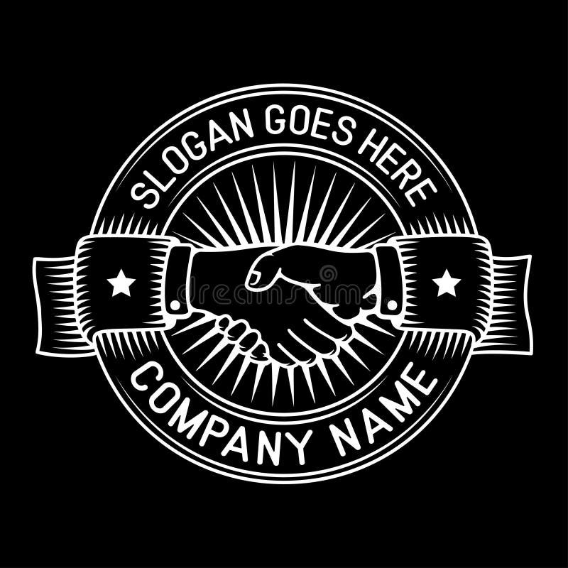 Handshake Logo Design Template. Handshake Logo Template Illustration ...