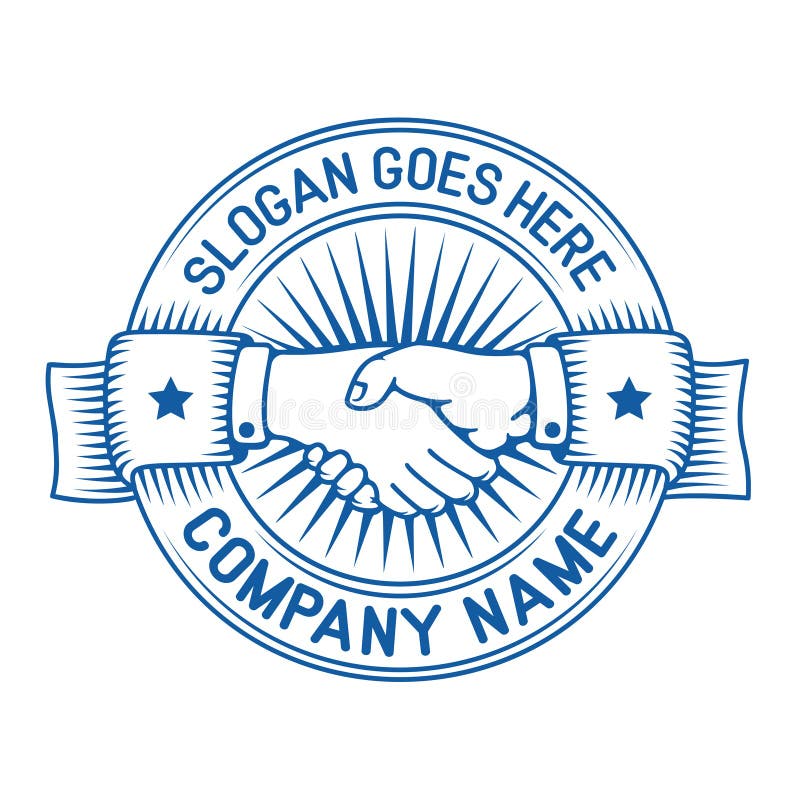 Handshake Logo Design Template. Handshake Logo Template Illustration ...