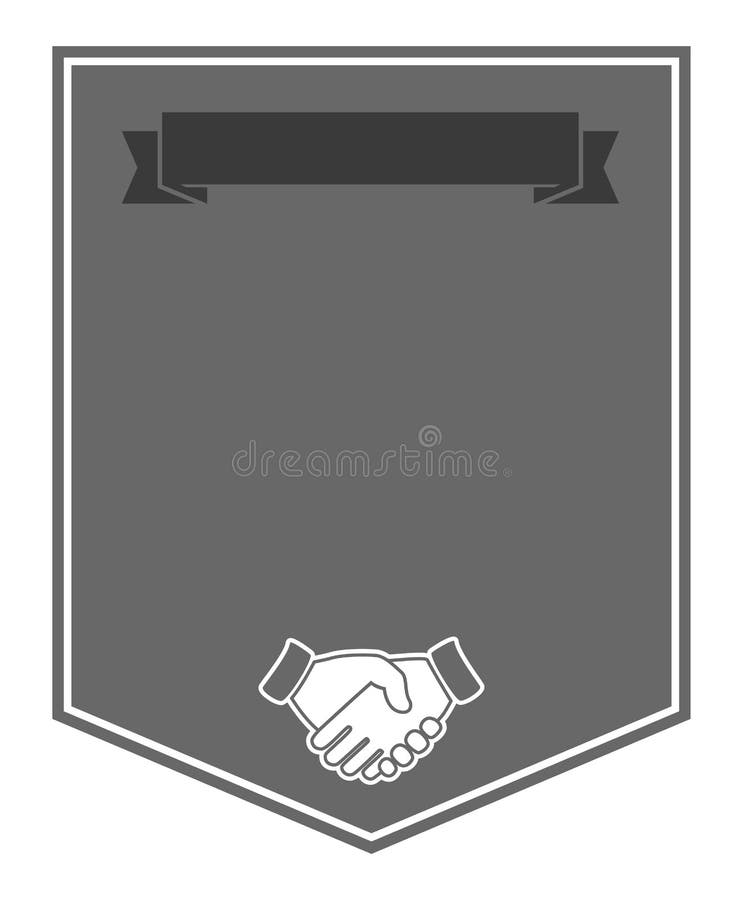 Handshake Banner Business Hands Shake Partners Agreement Concept Stock ...