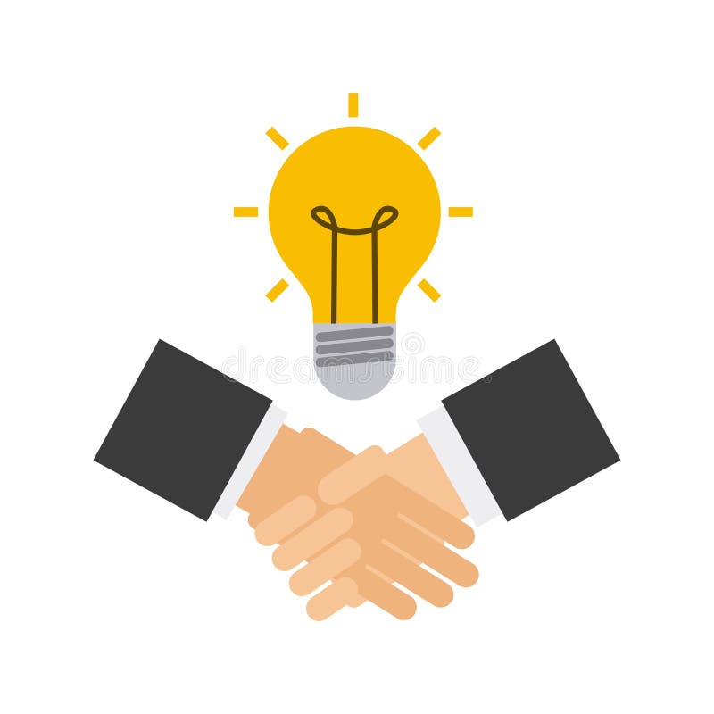 Handshake Business Done Deal Stock Vector - Illustration of icon ...