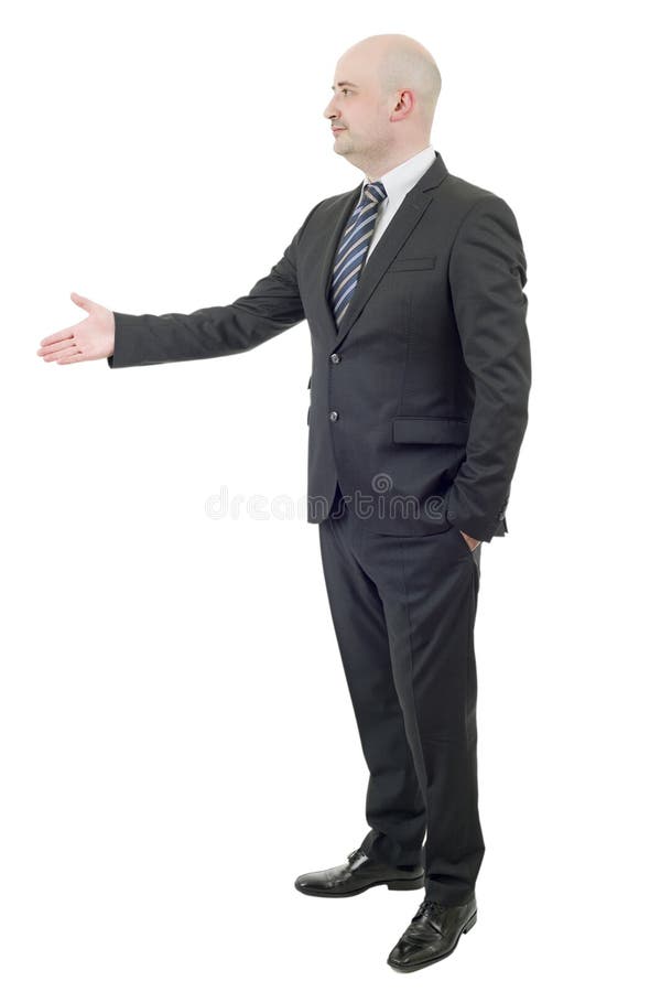 Handshake stock image. Image of attractive, male, formal - 127579703