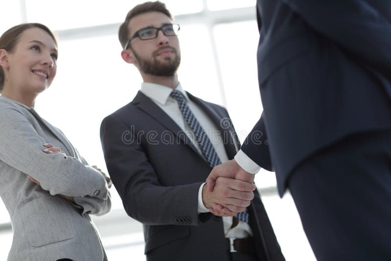 Image of Handshake of Business Partners. Stock Photo - Image of ...