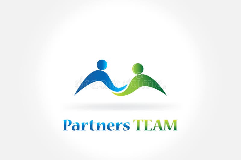 Handshake Business Partners Teamwork People Icon Logo Stock Vector ...