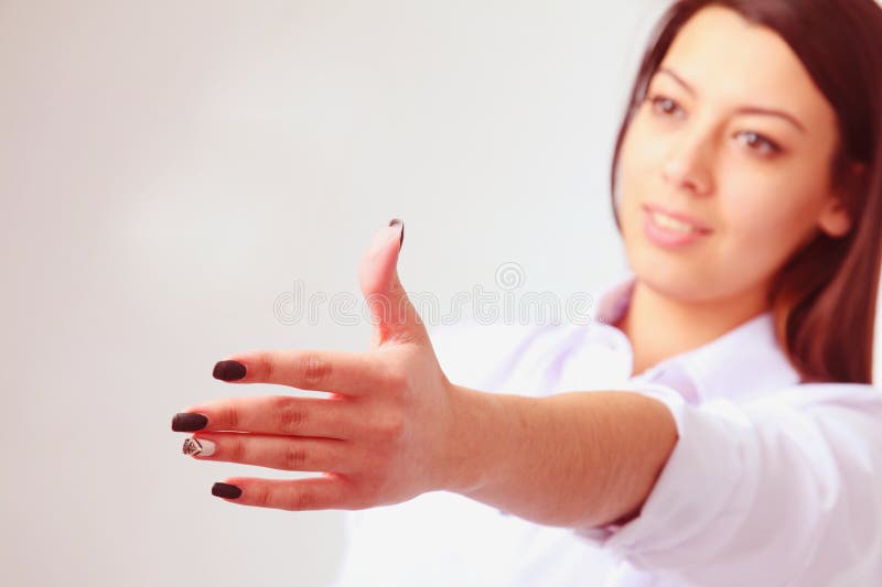 Handshake stock photo. Image of businesswoman, occupation - 67170436