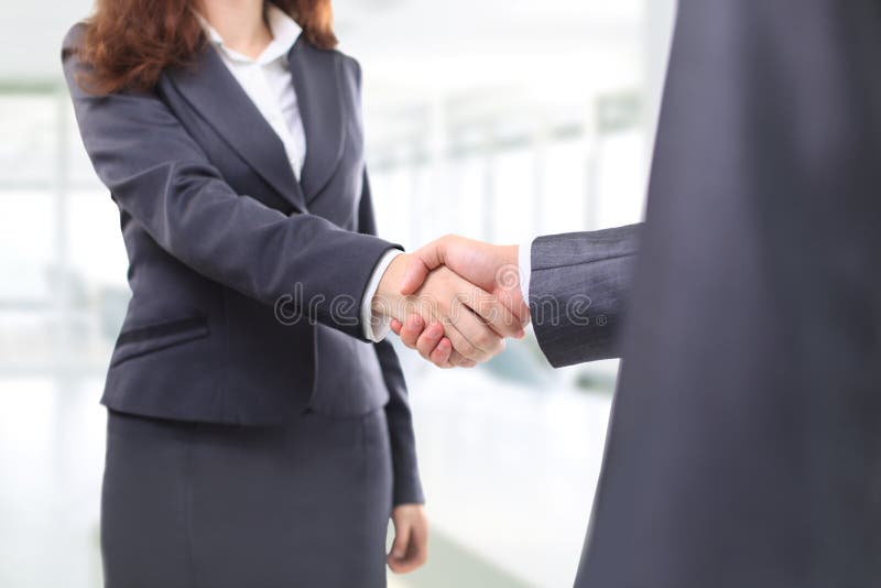 Female Lawyer or Notary in Her Office Stock Photo - Image of contract ...