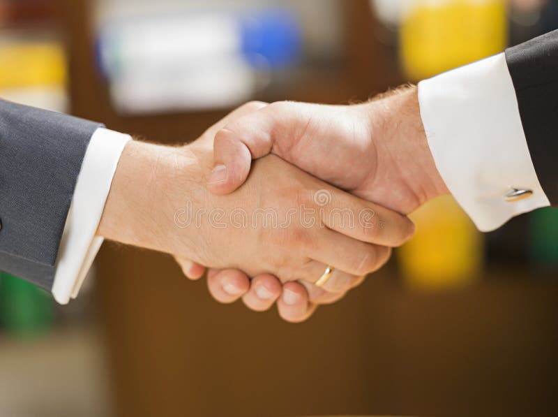 Handshake stock image. Image of bussines, acknowledgement - 56844007