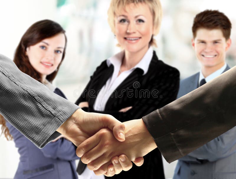 Handshake. the conclusion stock photo. Image of human - 31132784