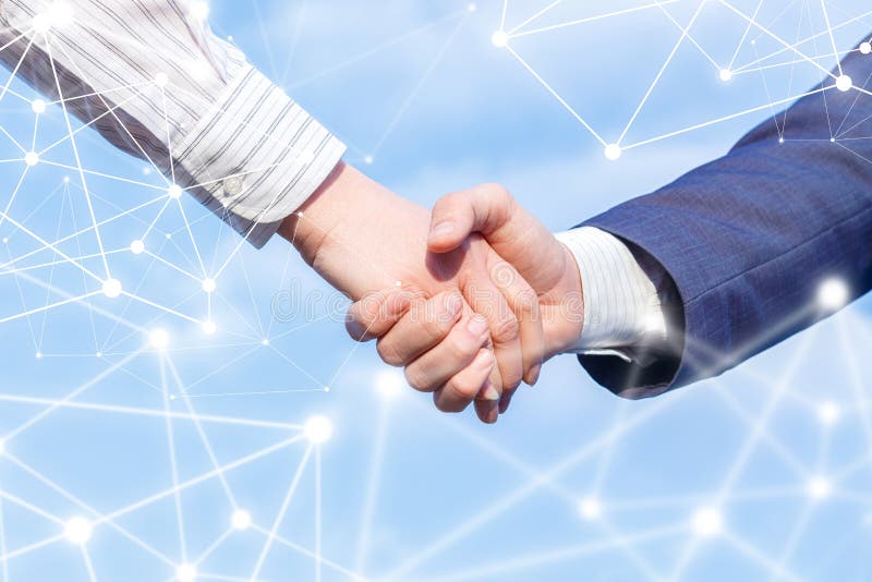 Handshake during the Cooperation Stock Photo - Image of happy, company ...