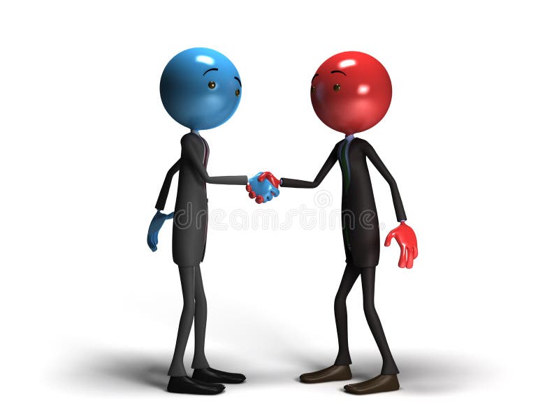 Stickman Handshake Stock Illustrations – 79 Stickman Handshake Stock ...