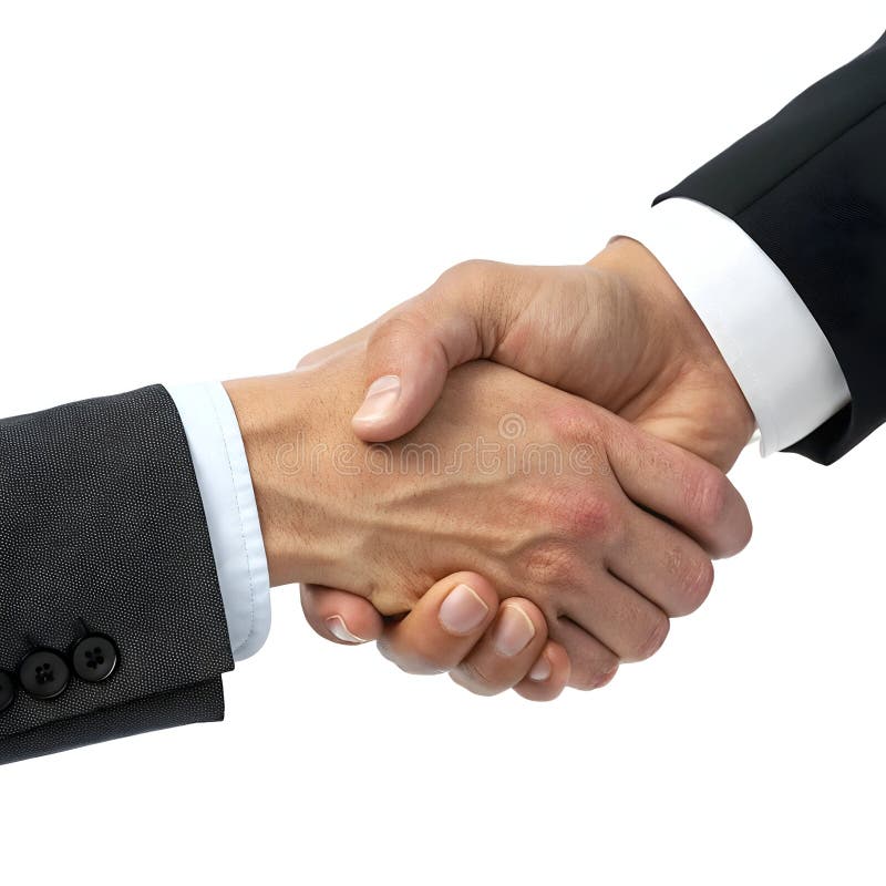 Handshake 3D Icon on White Background â€ Partnership, Agreement, and ...