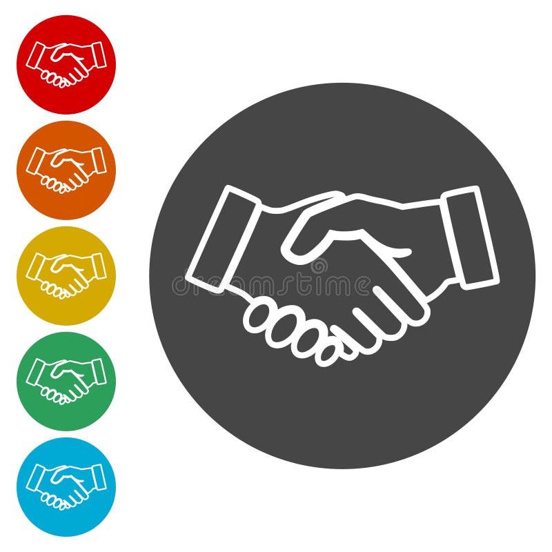 Icona Partnership Partner Commerciali, Interazione, Segnale Di ...