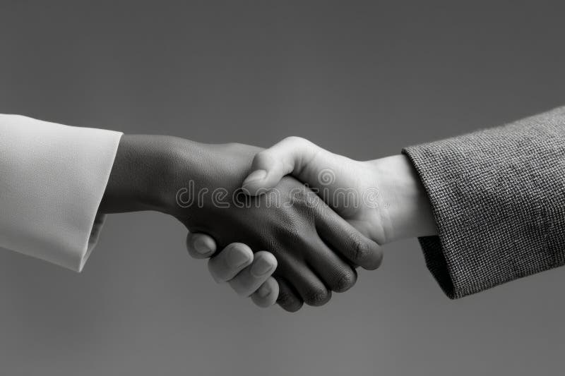 Handshake between Different Races Stock Photo - Image of relations ...