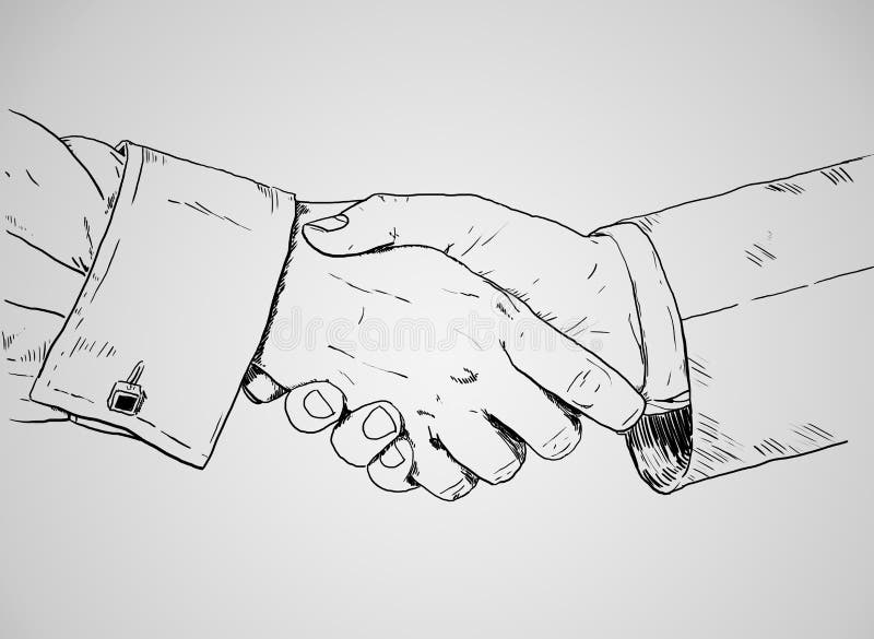Handshake stock illustration. Illustration of person - 50105326