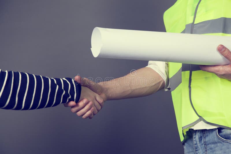 Approval Handshake Construction Stock Photos - Free & Royalty-Free ...