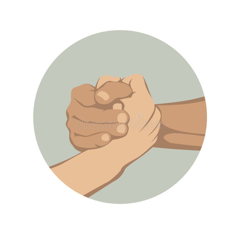 Handshake Friendship Day Vector Illustration Flat Style Stock Vector ... Handshake Friendship Day Vector Illustration Flat Style Stock Vector ...