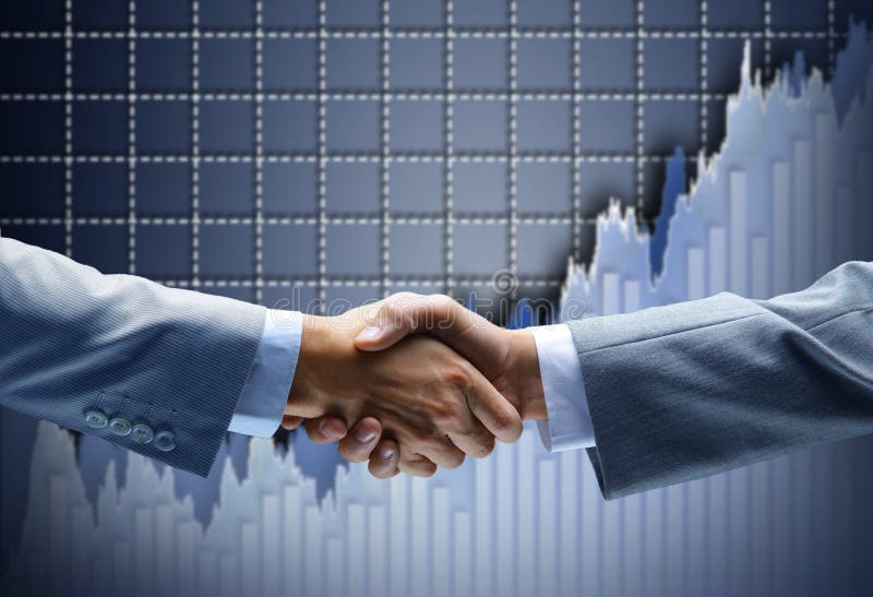 Economy handshake stock photo. Image of data, banking - 49022934